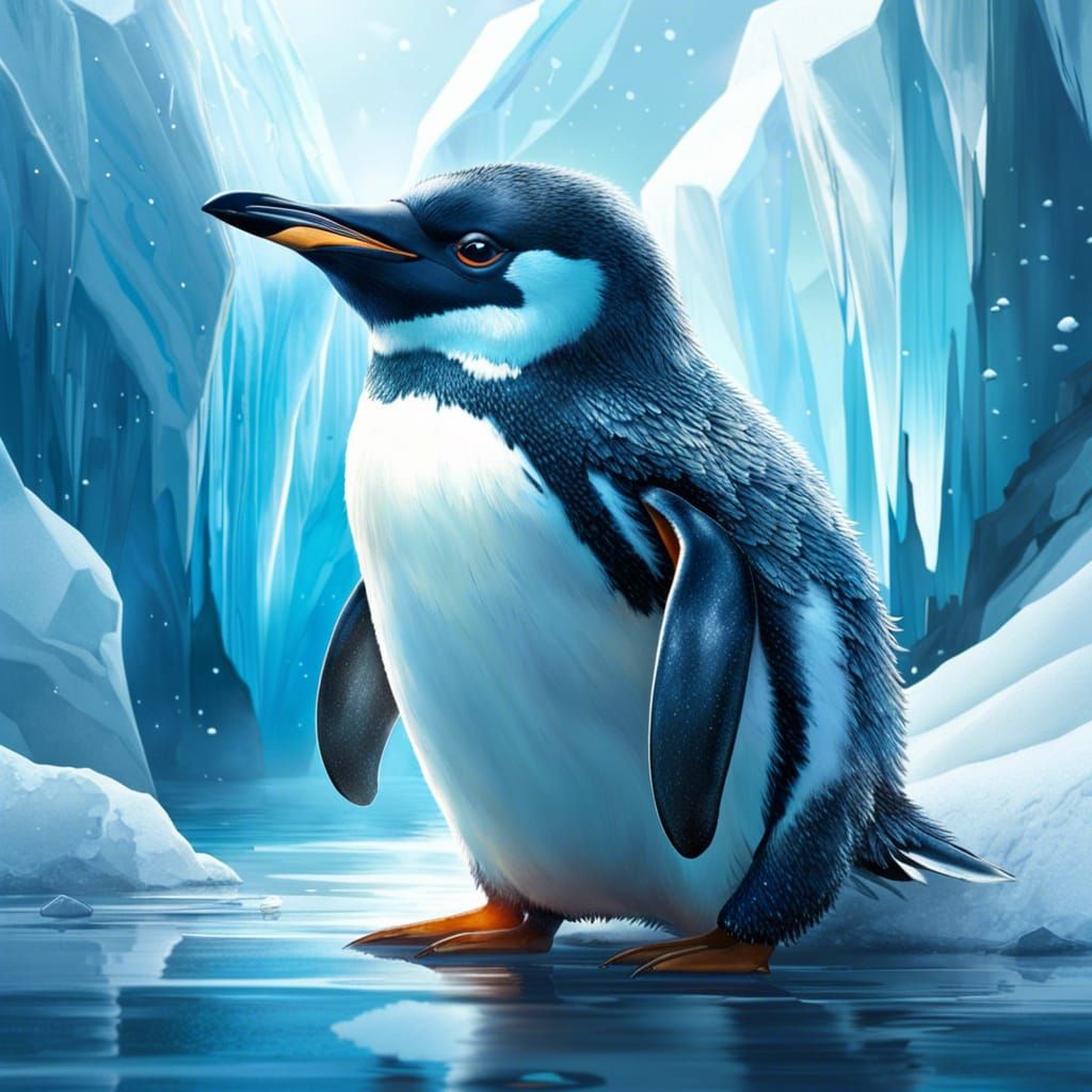Penguin 2 - AI Generated Artwork - NightCafe Creator