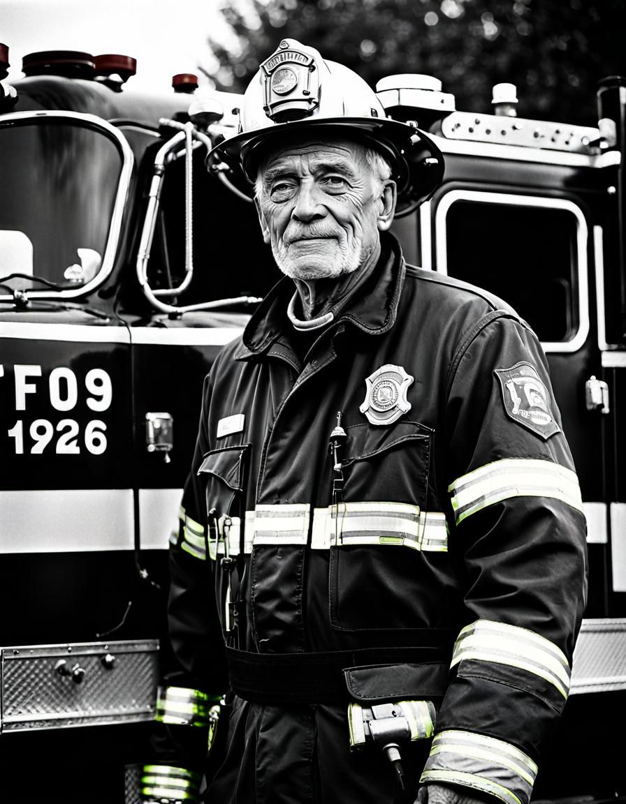 The Firefighter - AI Generated Artwork - NightCafe Creator