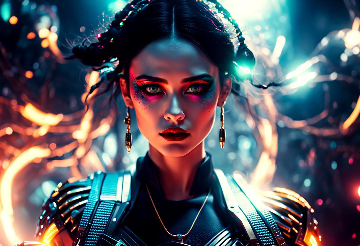 DJ Draugir-Valkyrie. - AI Generated Artwork - NightCafe Creator