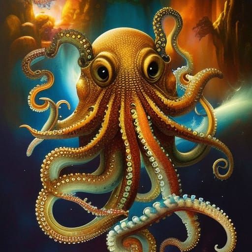 undiscovered marine life - AI Generated Artwork - NightCafe Creator