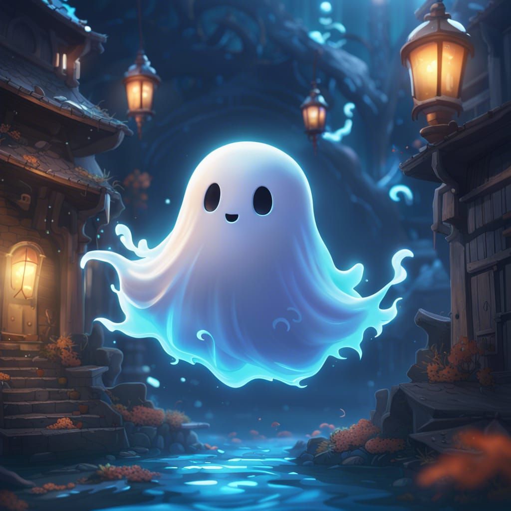 Ghost - AI Generated Artwork - NightCafe Creator