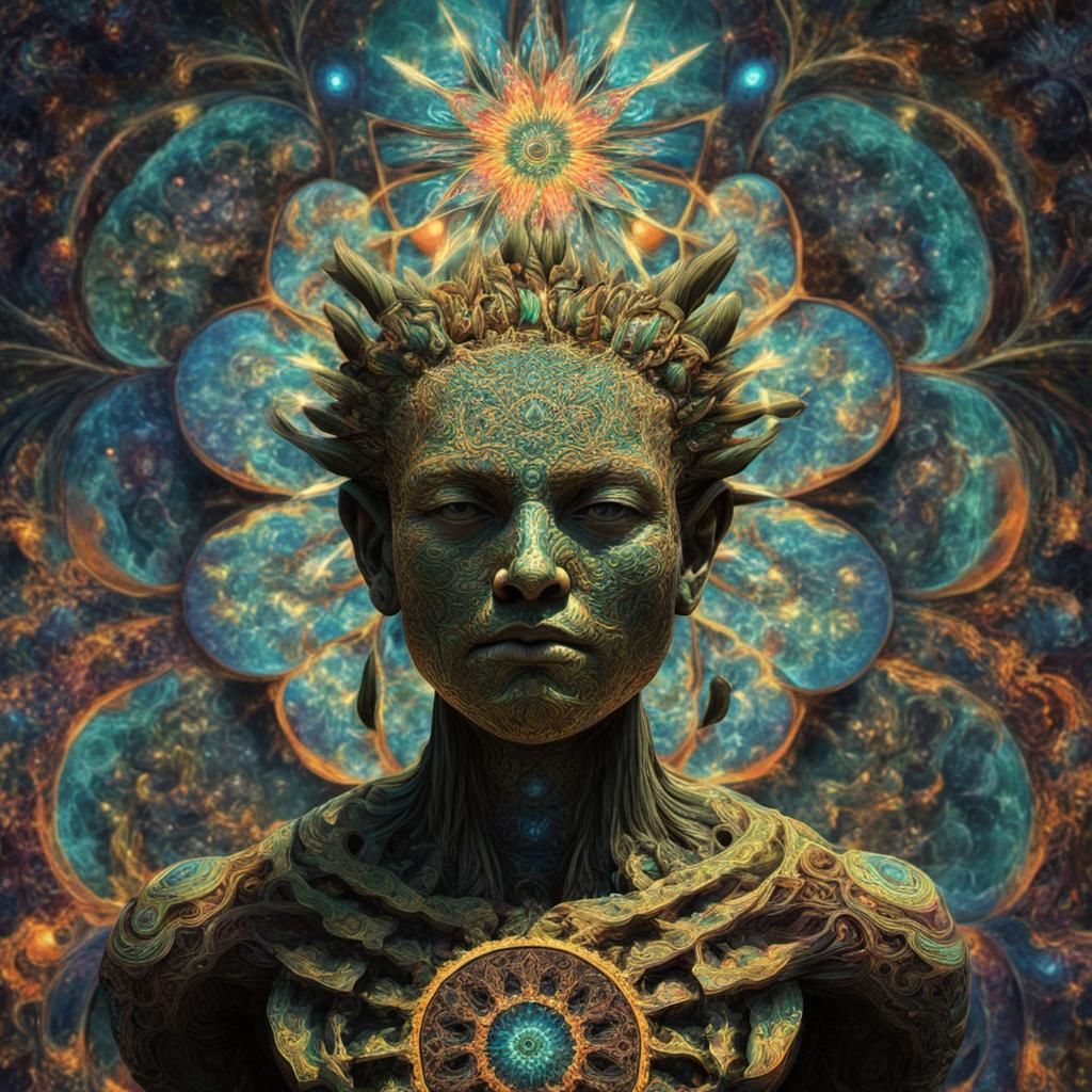 4114 Mandala! 4114 Psychedelic Geometry, 4114 Fractal, Angel number ...