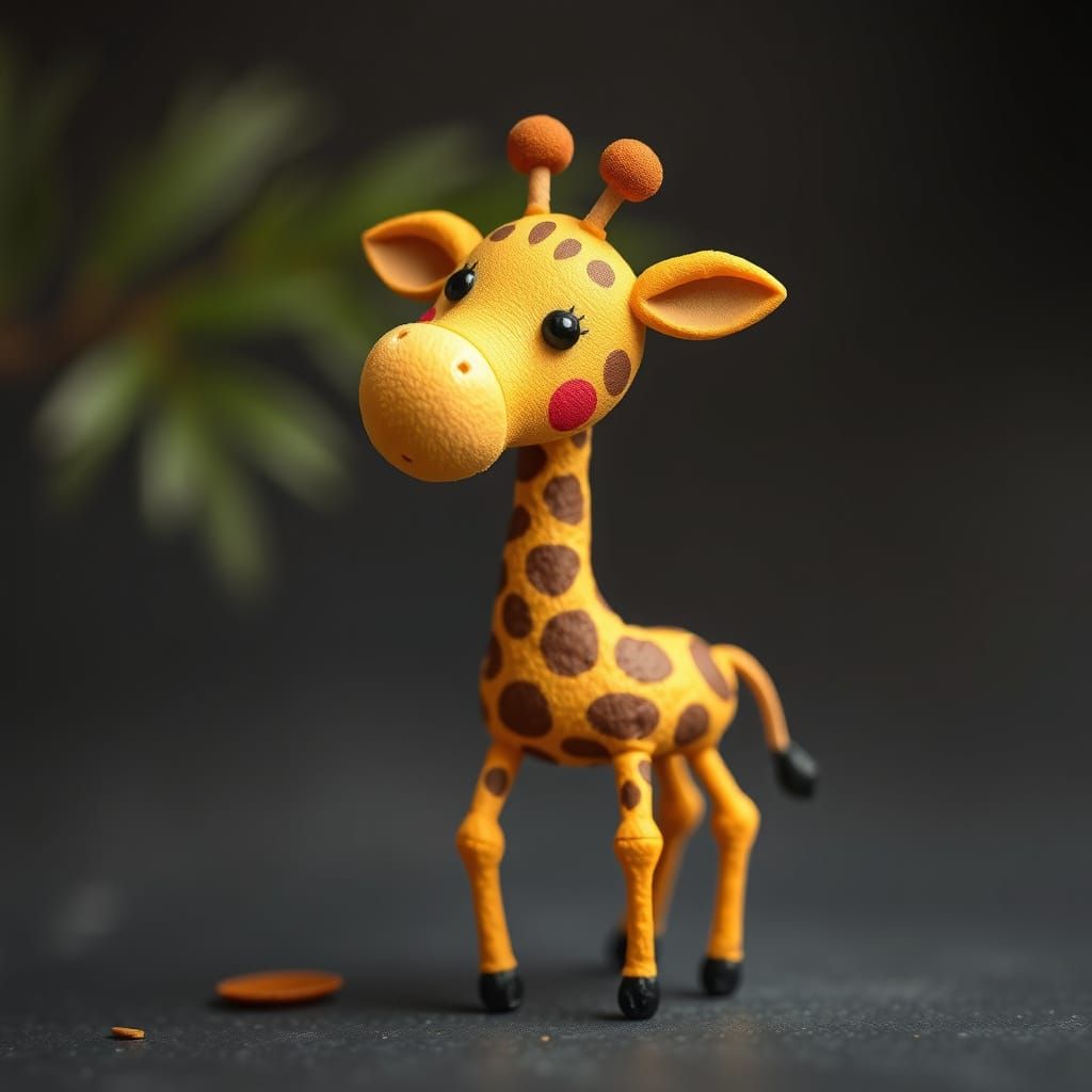 cute stick figure of a giraffe - Whimsical Giraffe Stick Fi...