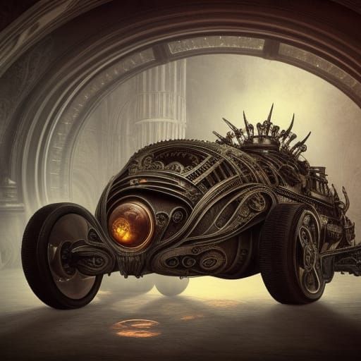 Time traveler machine. - AI Generated Artwork - NightCafe Creator