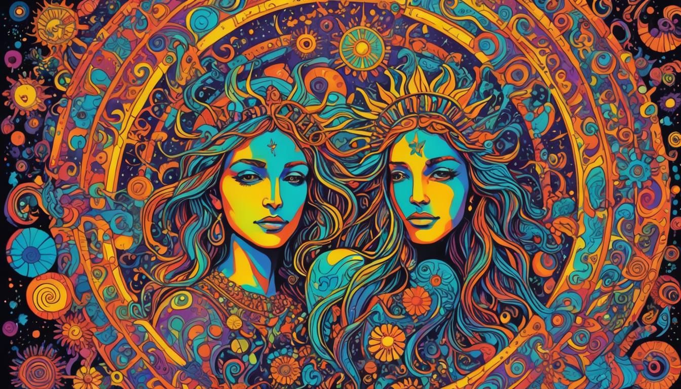 (Aquarius / Let the Sunshine In) psychedelic, trippy, abstract ...