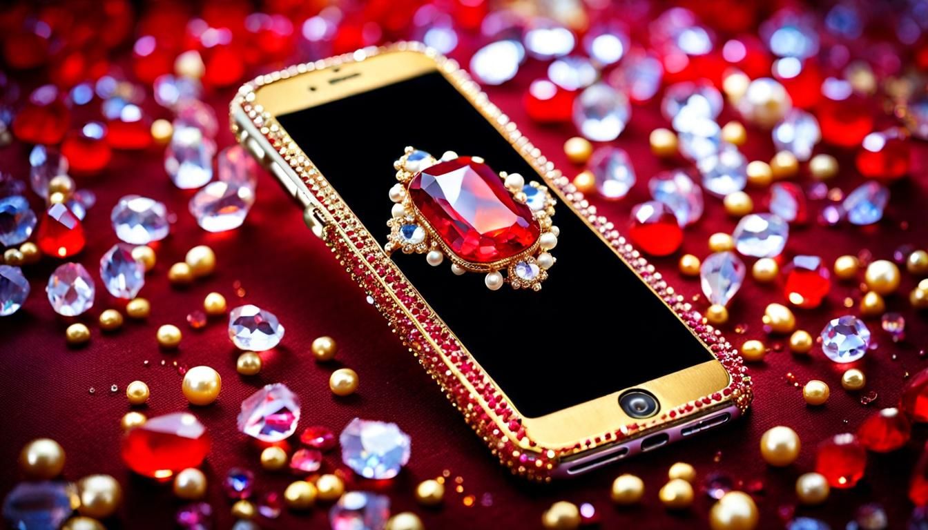 crystal iPhone - AI Generated Artwork - NightCafe Creator