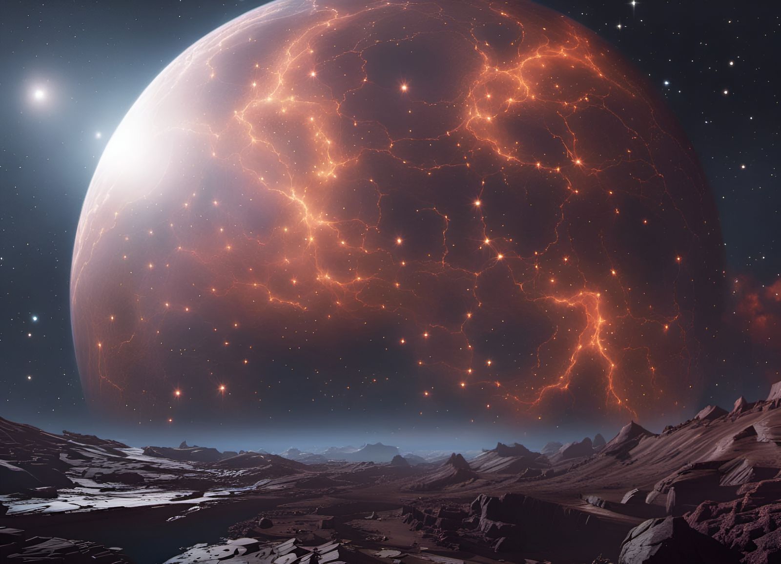 Cosmic Birth - AI Generated Artwork - NightCafe Creator