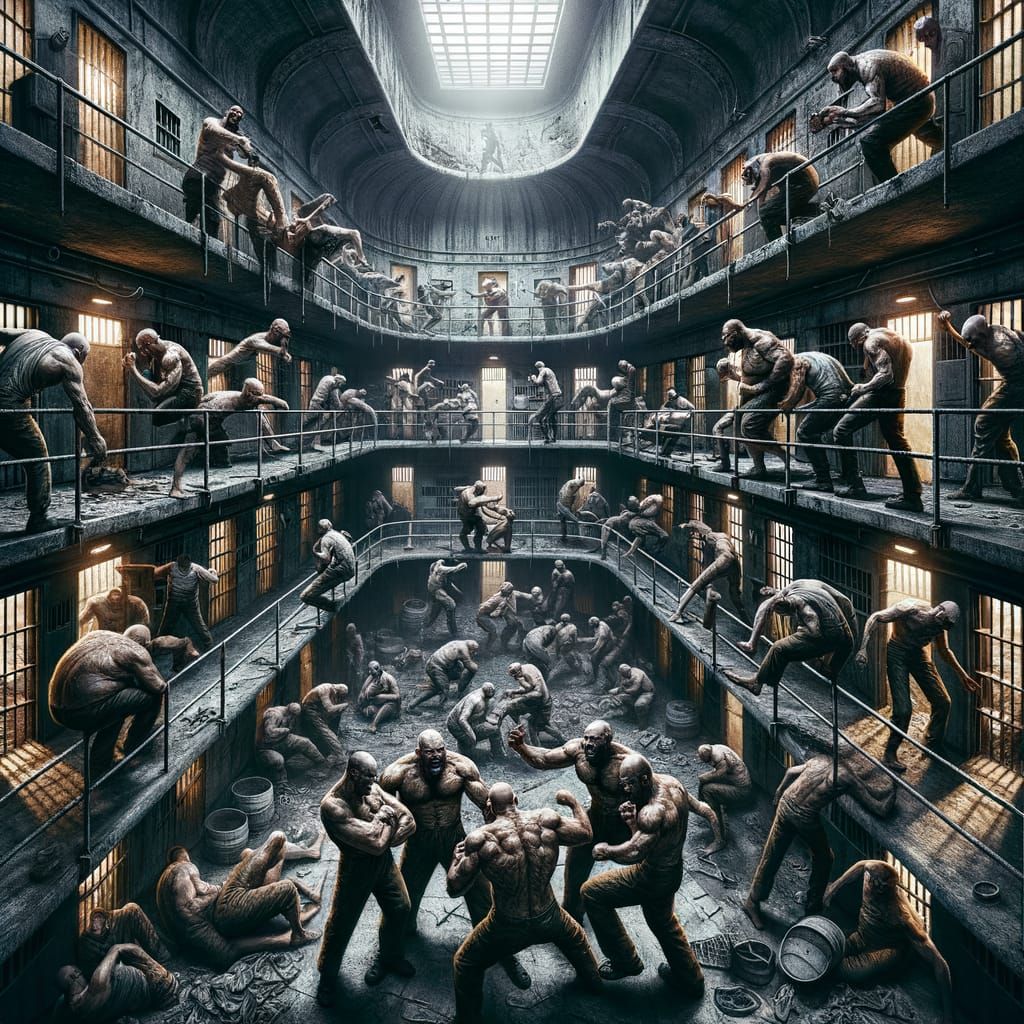 Panopticon Views - AI Generated Artwork - NightCafe Creator