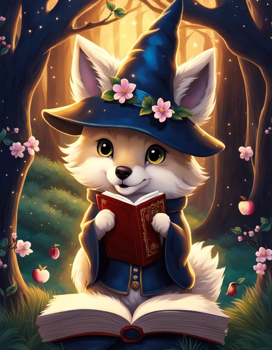 Wizard Fox - AI Generated Artwork - NightCafe Creator
