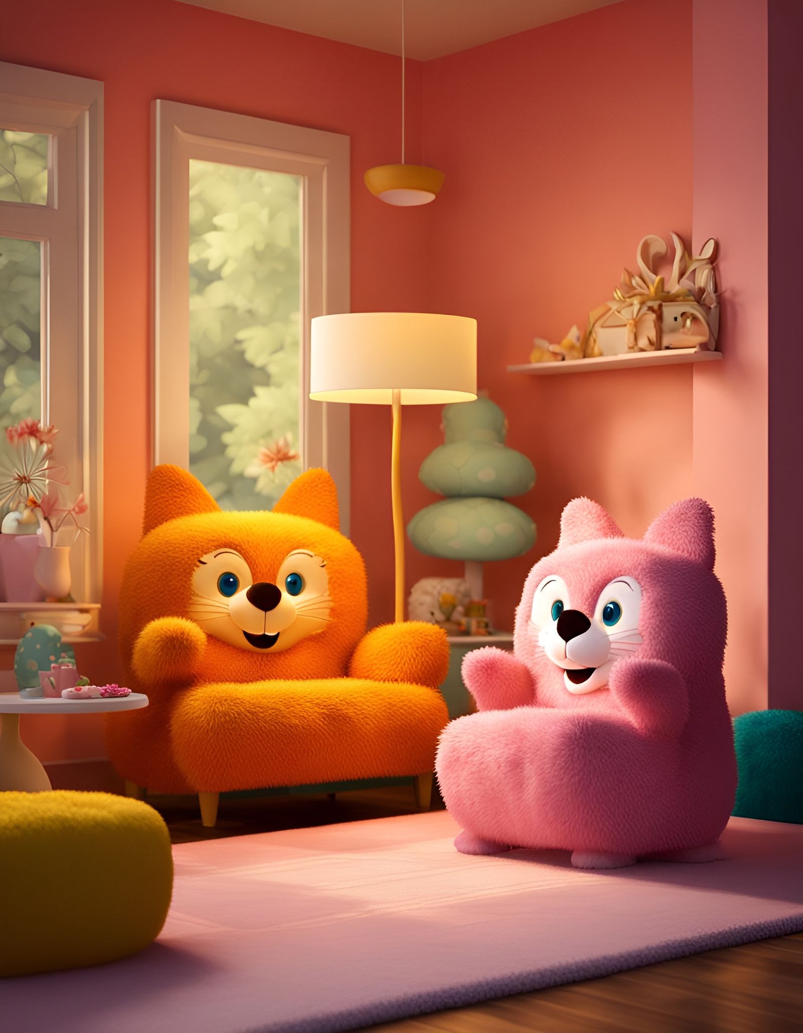 Pokey Guys & Girly-Gals - AI Generated Artwork - NightCafe Creator