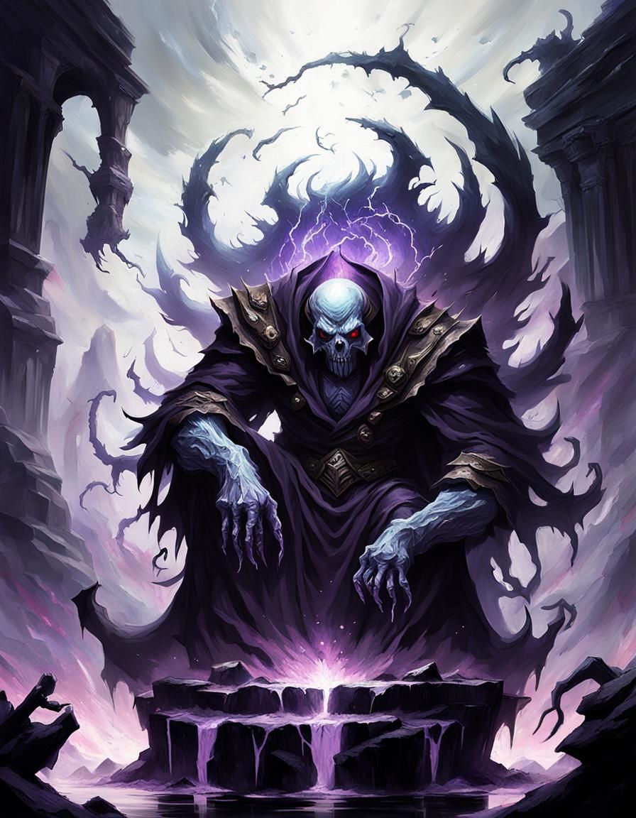 Evolved it into Lich god tier creature with power of destroy Earth ...