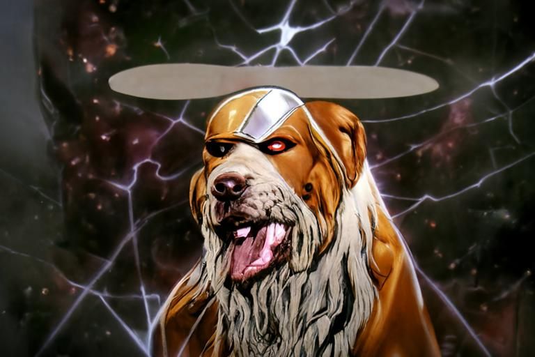 Dog god - AI Generated Artwork - NightCafe Creator