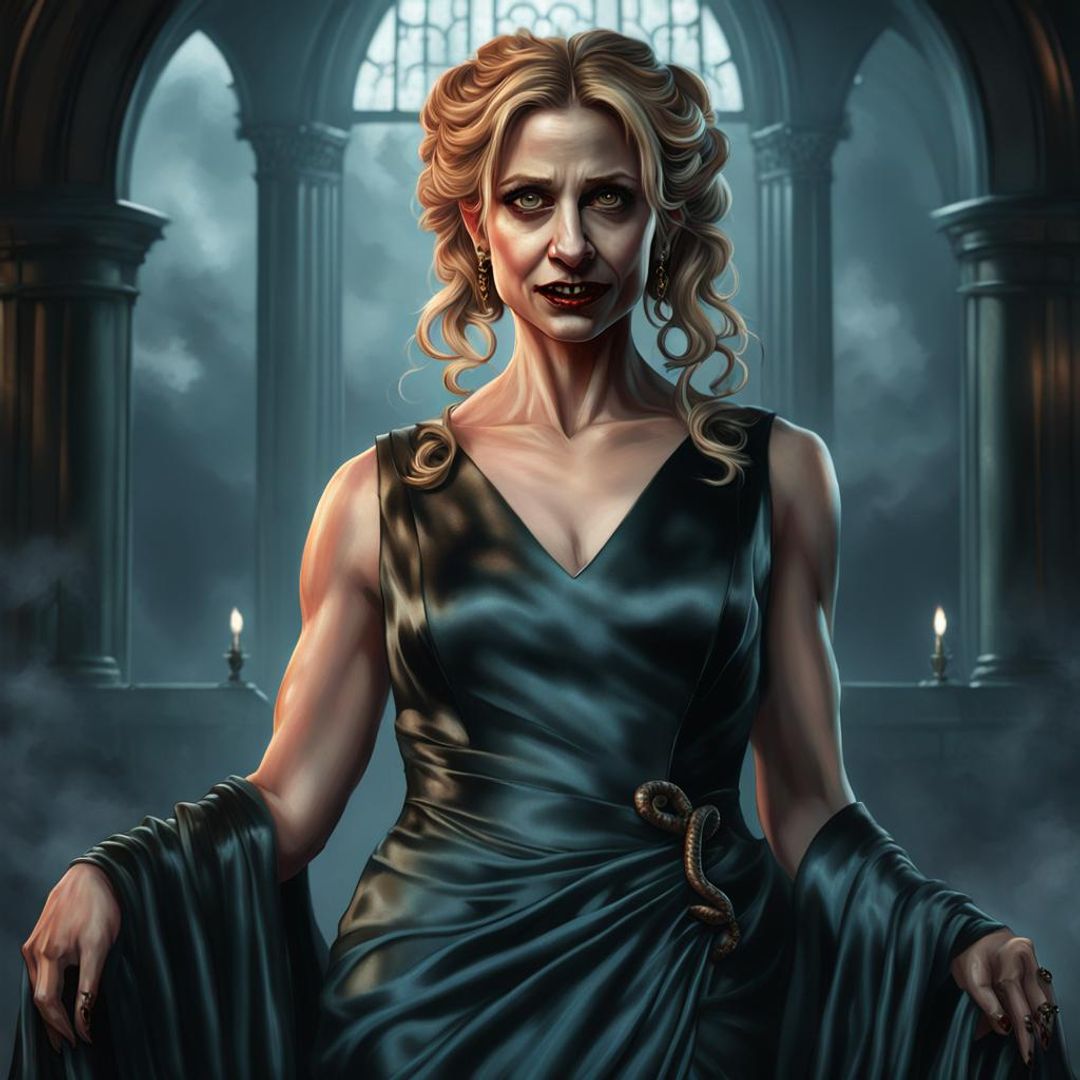 Vampire Buffy - AI Generated Artwork - NightCafe Creator