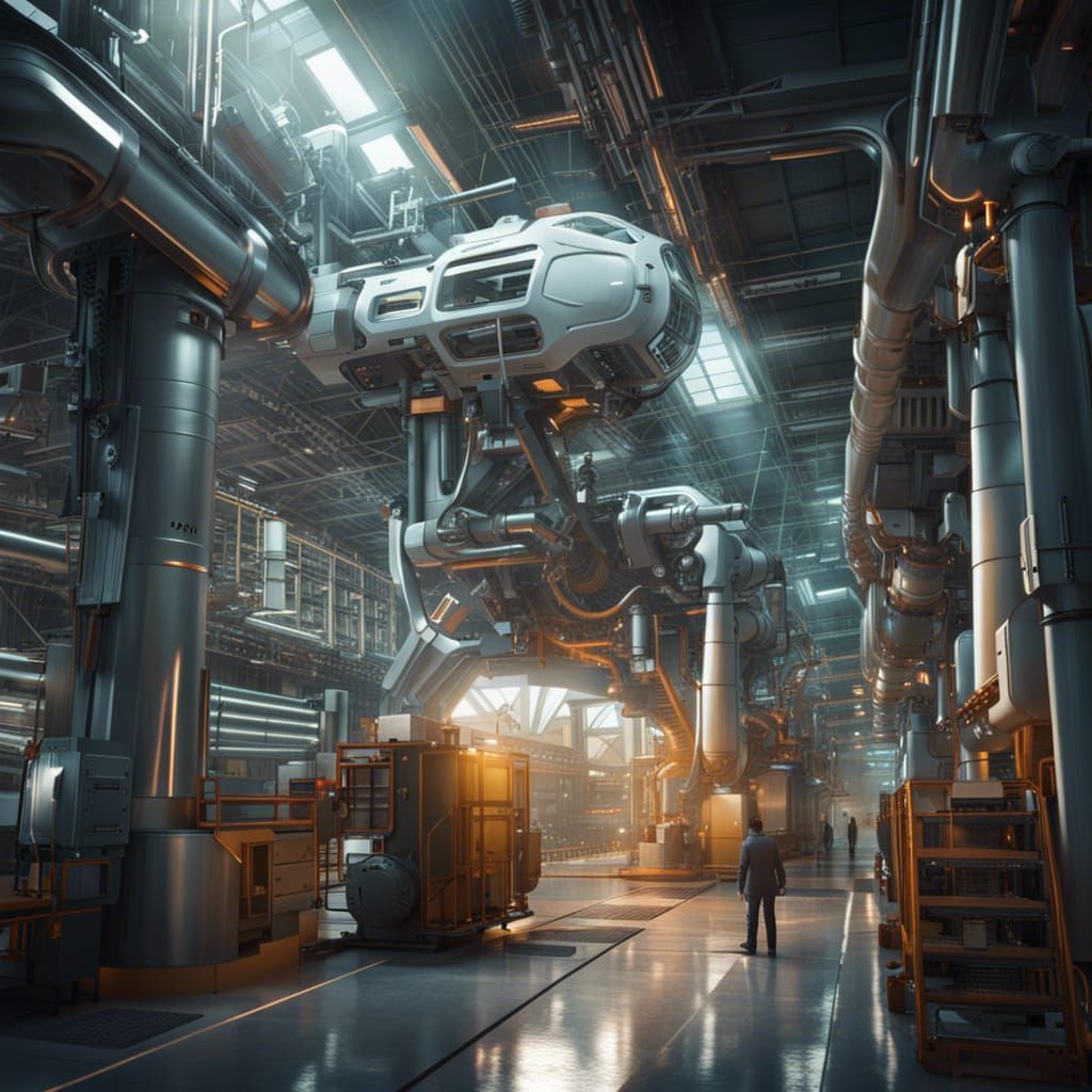 FACTORY - AI Generated Artwork - NightCafe Creator