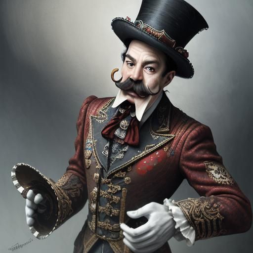 Ringmaster - AI Generated Artwork - NightCafe Creator