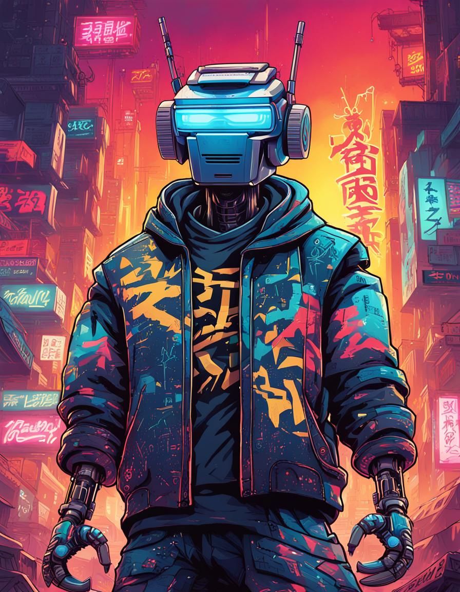 urban robot - AI Generated Artwork - NightCafe Creator