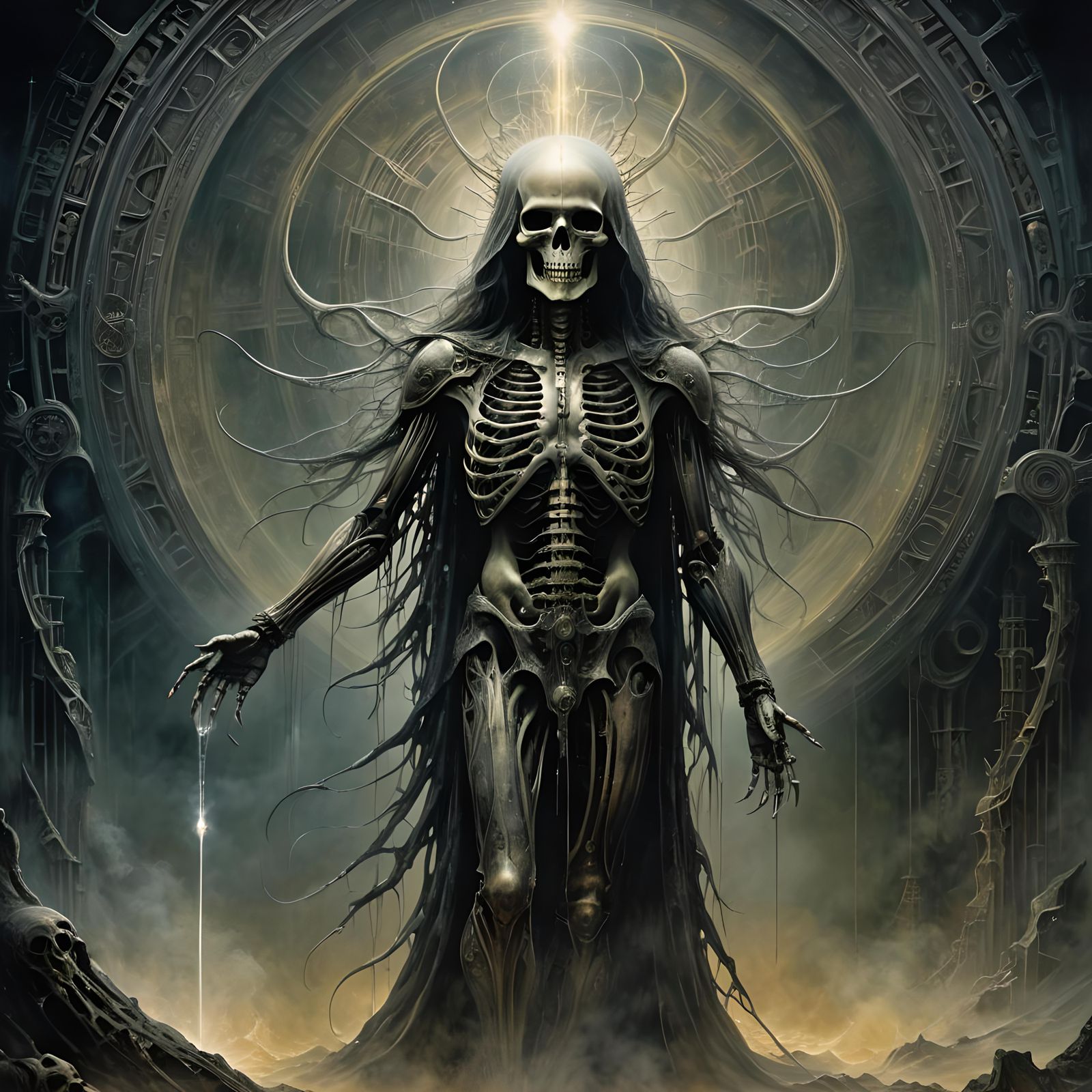 Death (Demon series) - AI Generated Artwork - NightCafe Creator