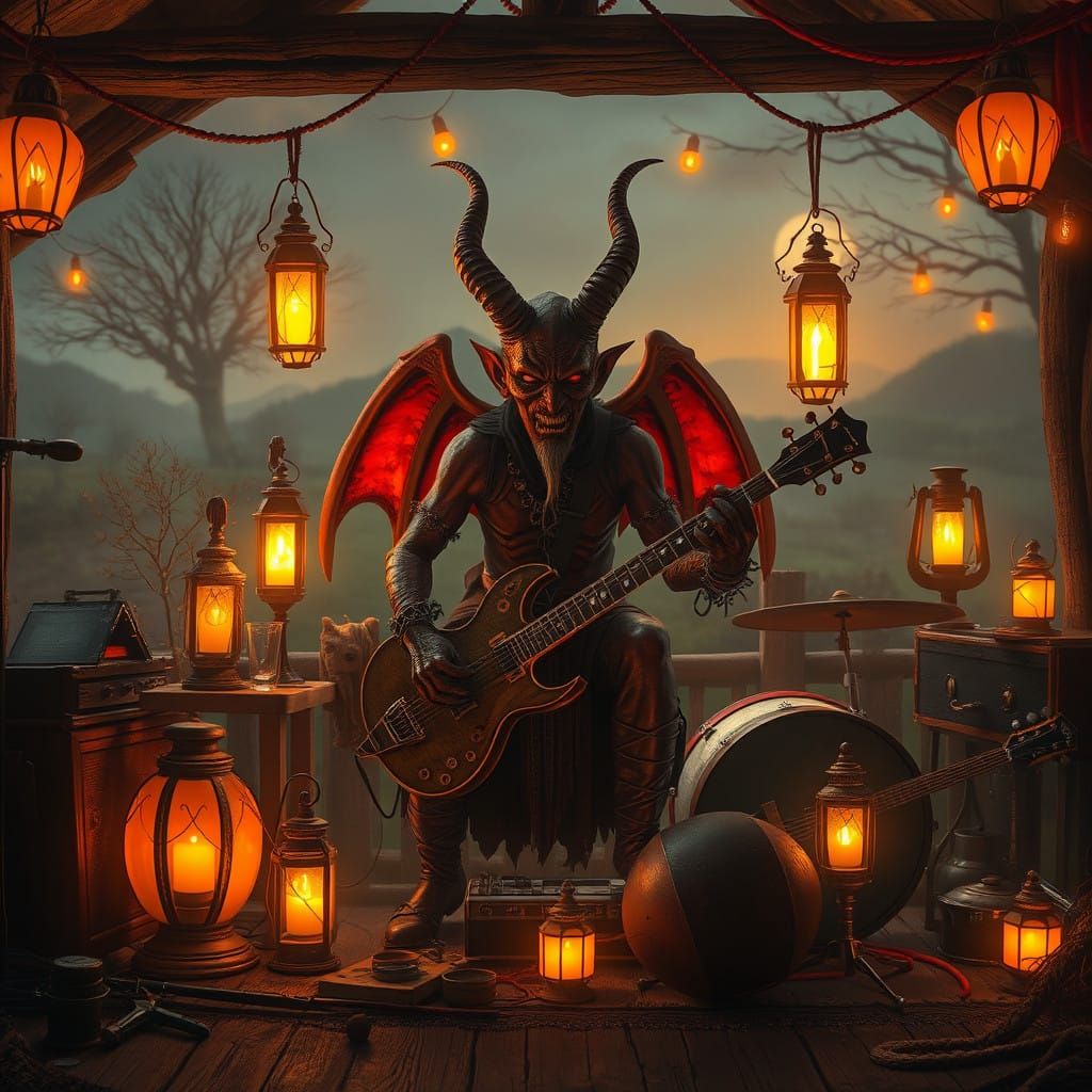 The Devil is back in Georgia - Surreal Devil Embodies Georg...