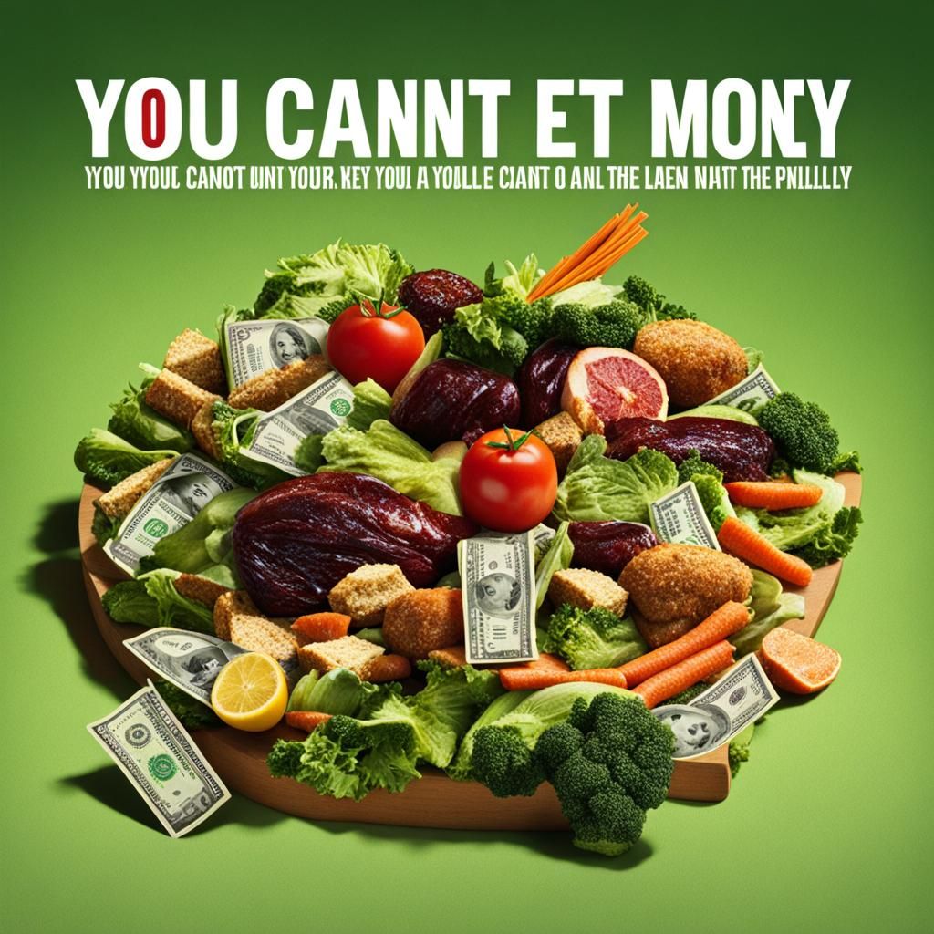 You Cannot Eat Money - AI Generated Artwork - NightCafe Creator