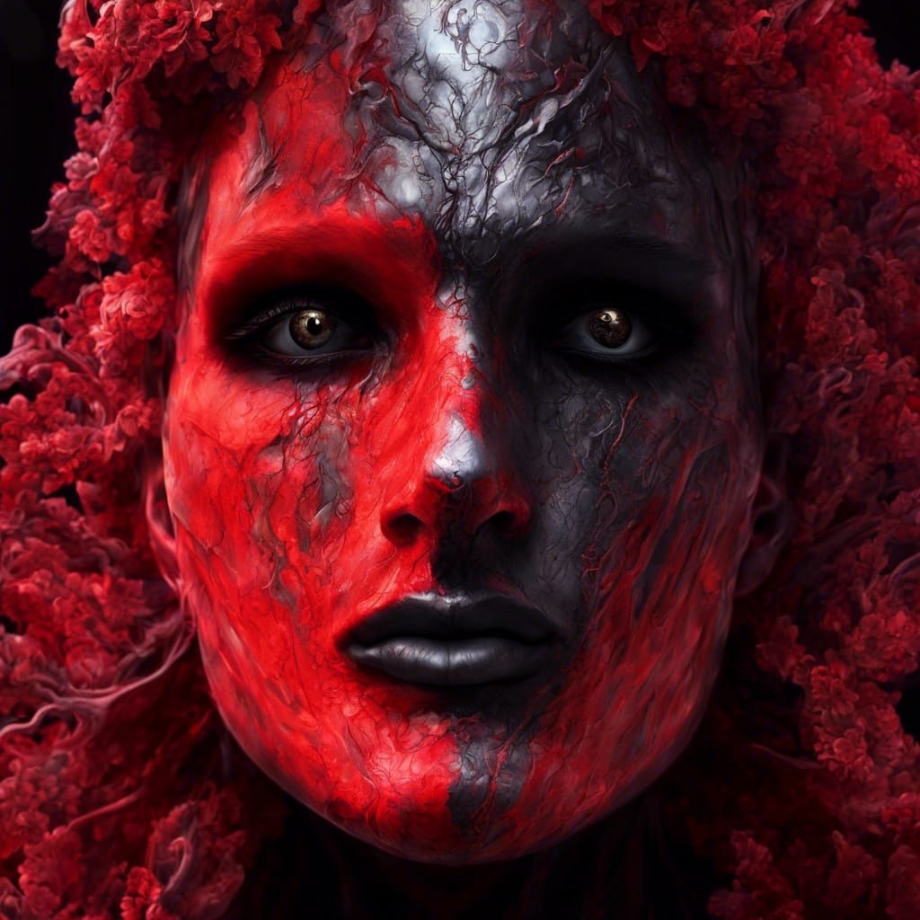 Blood Ghost - AI Generated Artwork - NightCafe Creator