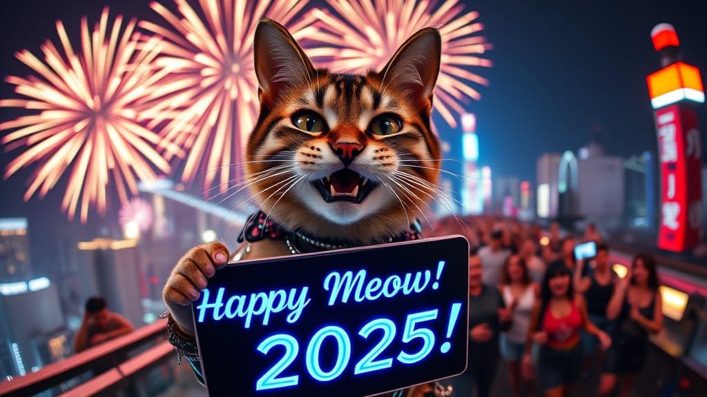 ~Happy Meow! 2025! - ~Happy Meow! 2025!