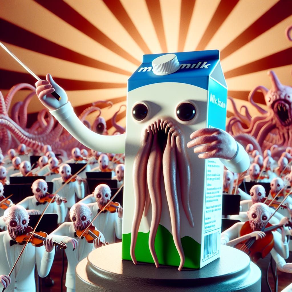 The Milkman Cometh XVI - AI Generated Artwork - NightCafe Creator