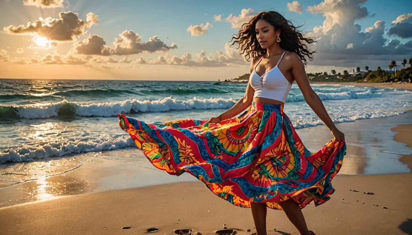 Bask in radiance - AI Generated Artwork - NightCafe Creator