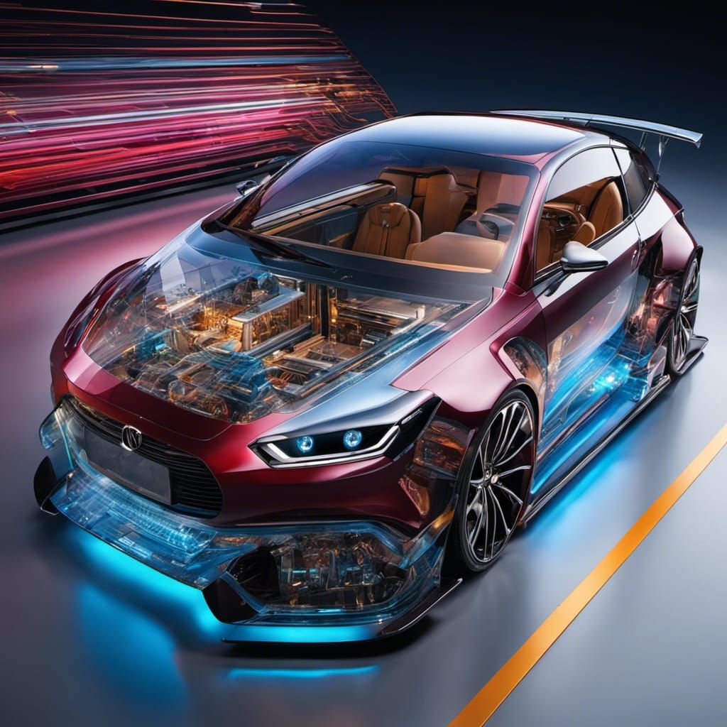 Transparent car - AI Generated Artwork - NightCafe Creator