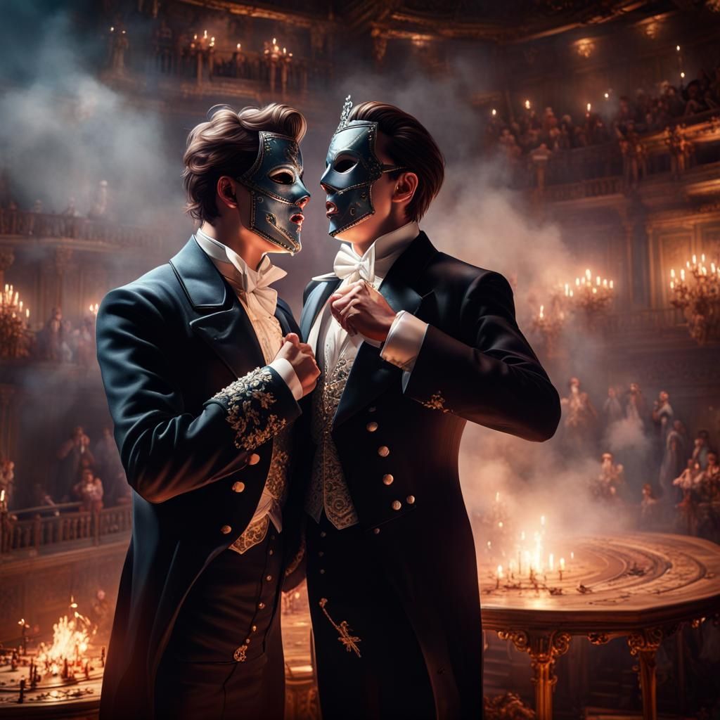 The Phantom of the Opera - AI Generated Artwork - NightCafe Creator