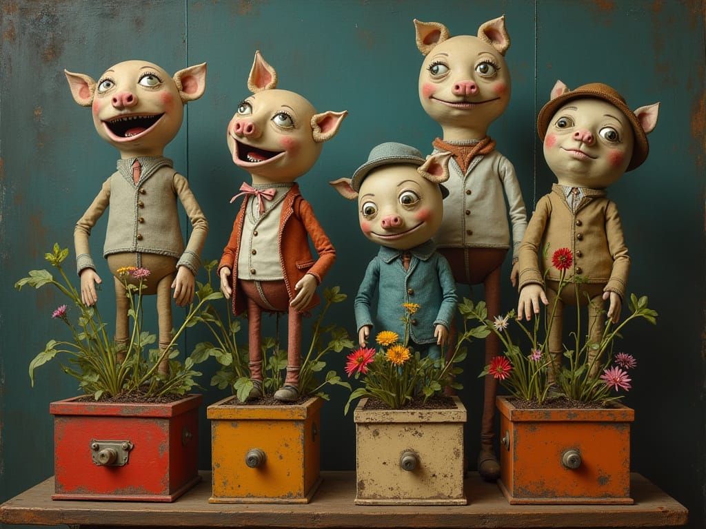 Serendipitously Bourjois Confused Puppets Window Boxes