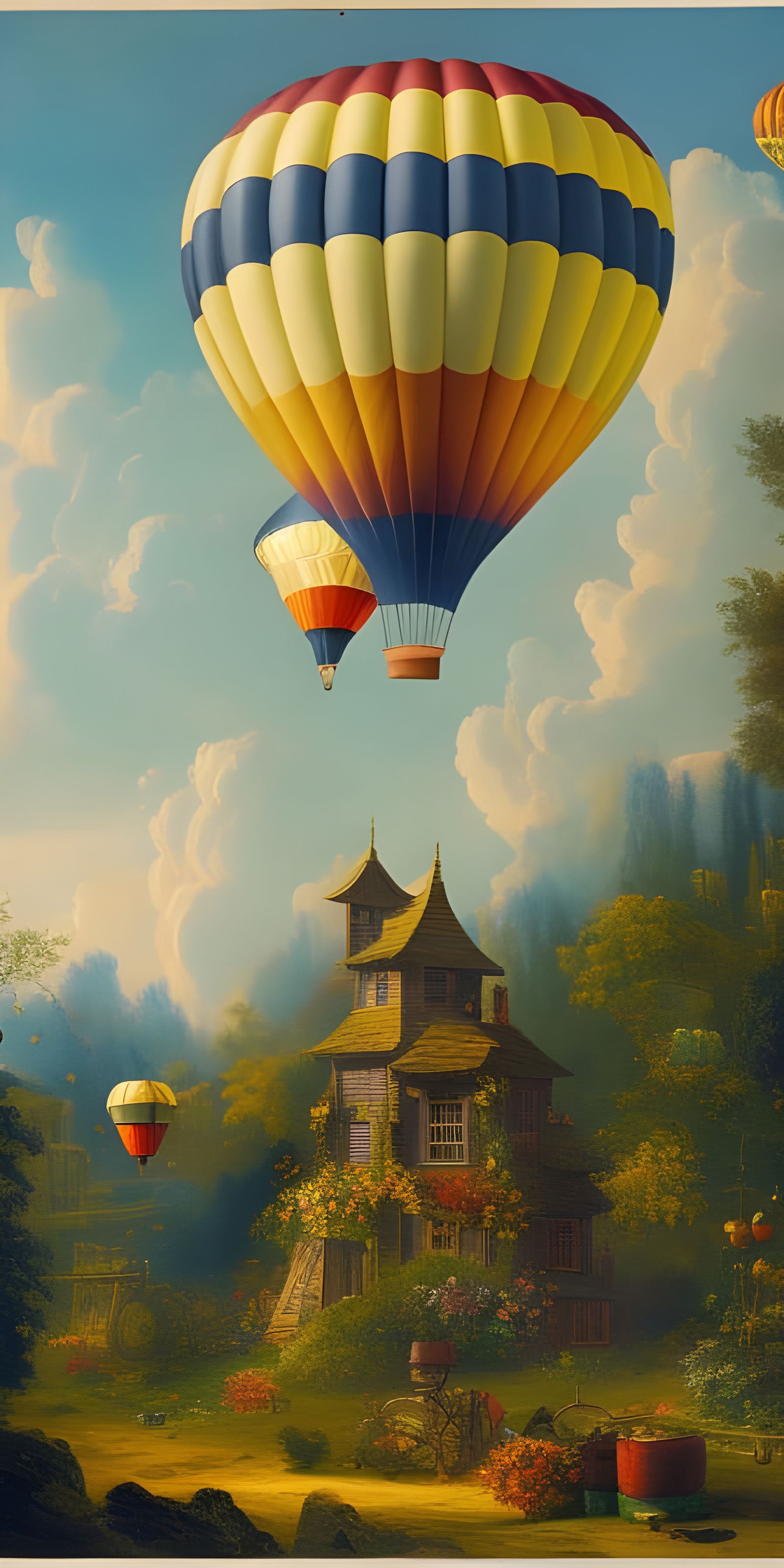 Flights Of Fancy - AI Generated Artwork - NightCafe Creator