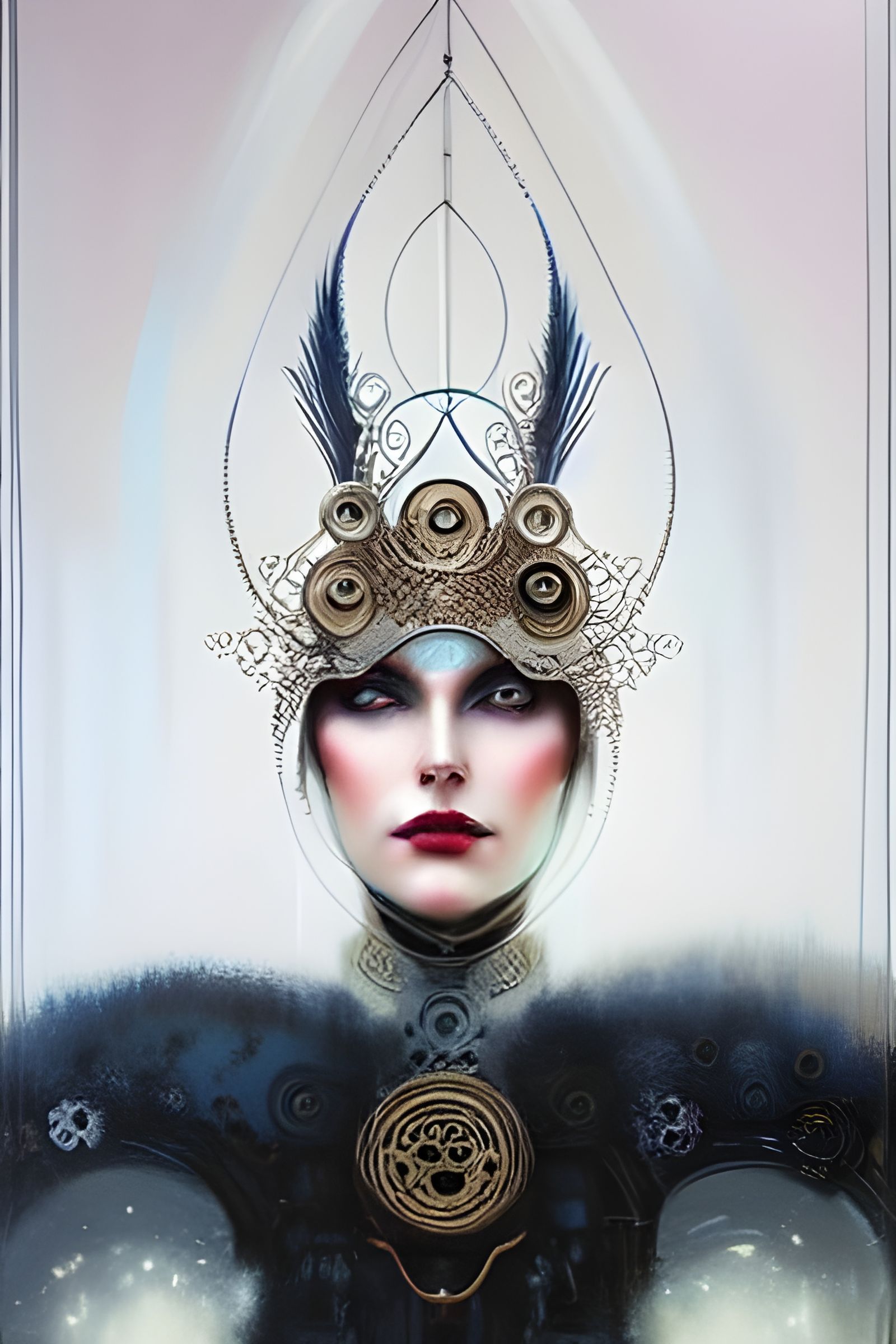 Join The Ice Queen Scene - AI Generated Artwork - NightCafe Creator