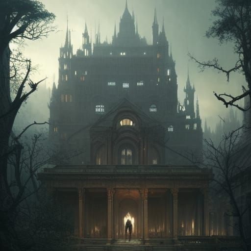 dark castle - AI Generated Artwork - NightCafe Creator