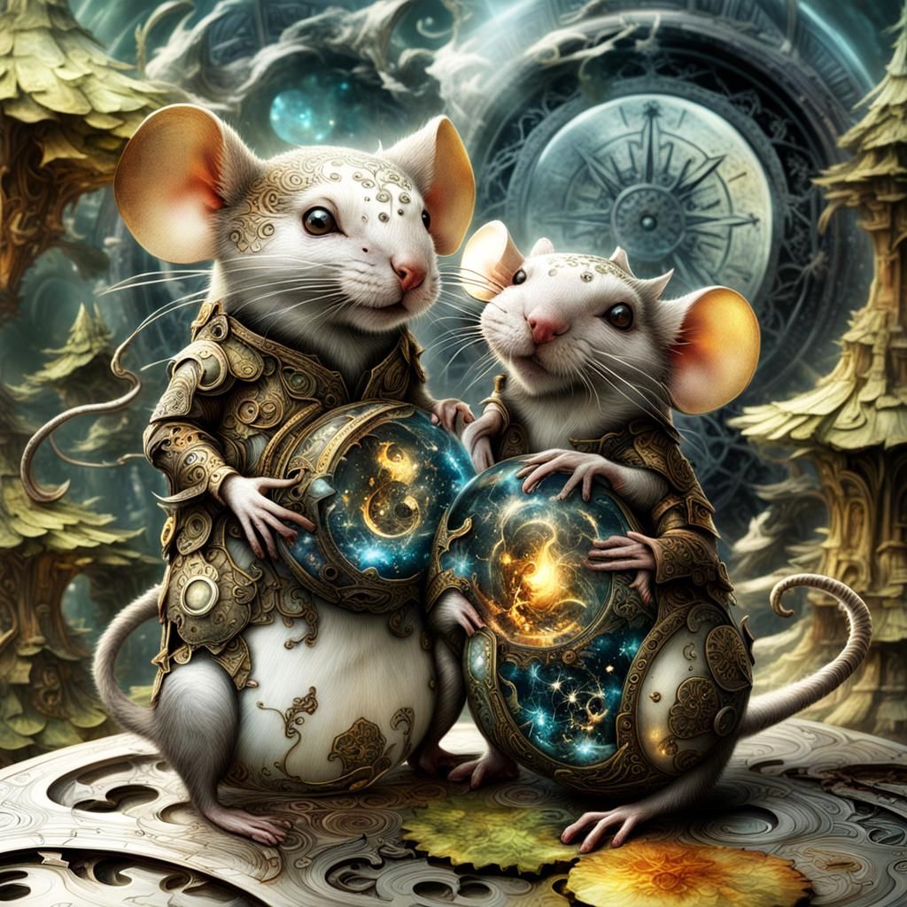 Mice - AI Generated Artwork - NightCafe Creator
