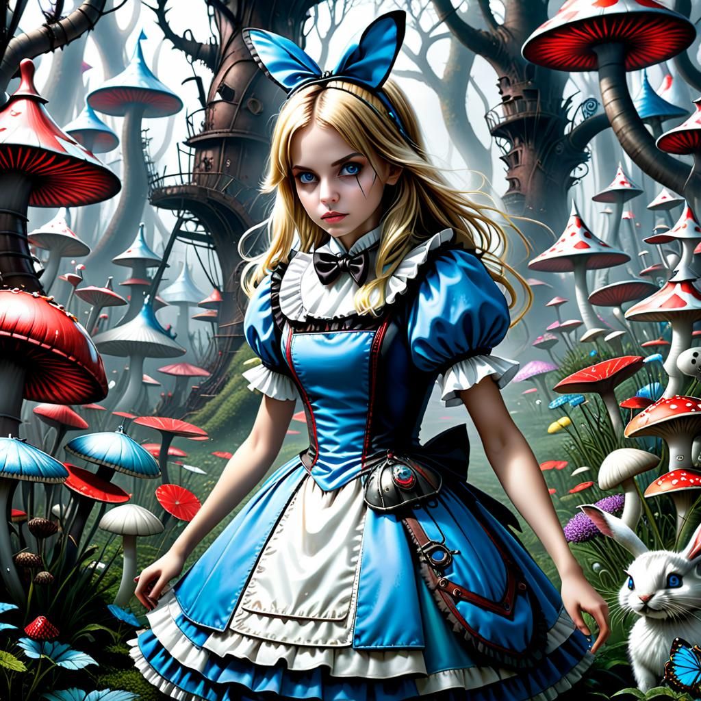 Alice - AI Generated Artwork - NightCafe Creator