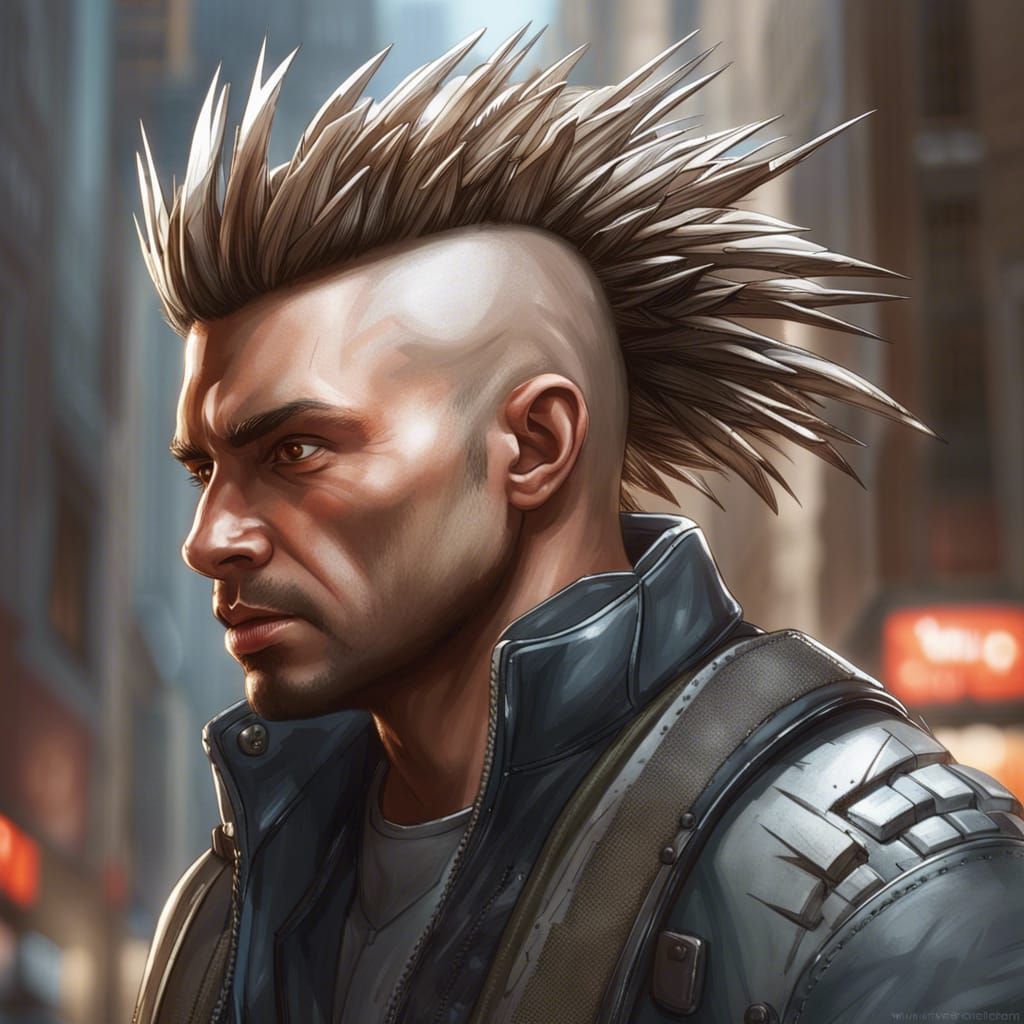 Spike The NYC Mutant - AI Generated Artwork - NightCafe Creator