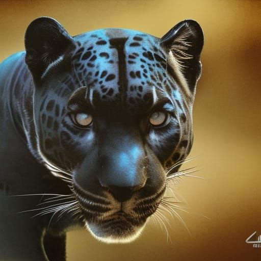 black jaguar - AI Generated Artwork - NightCafe Creator