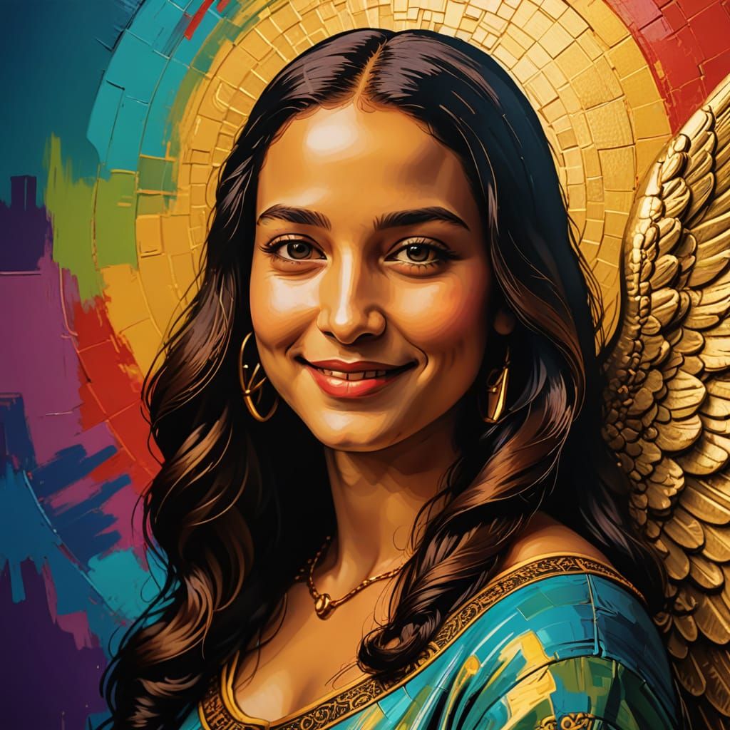 WNBA Angel Reese depicted as Mona Lisa - Moana Reesa