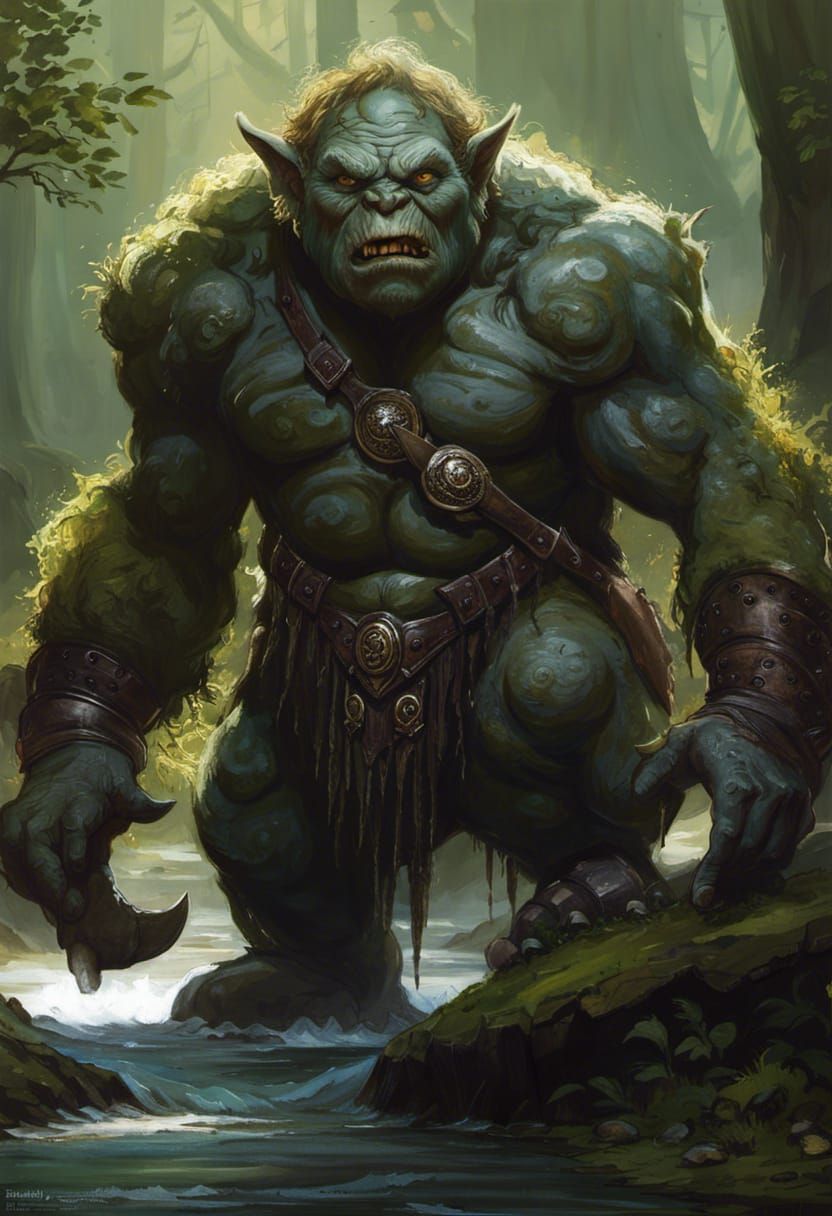 Swamp Troll - AI Generated Artwork - NightCafe Creator
