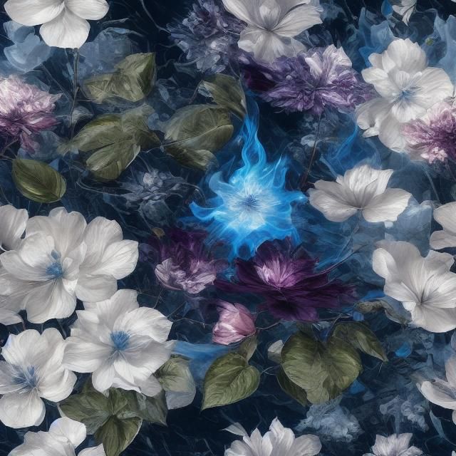 Flowers - AI Generated Artwork - NightCafe Creator