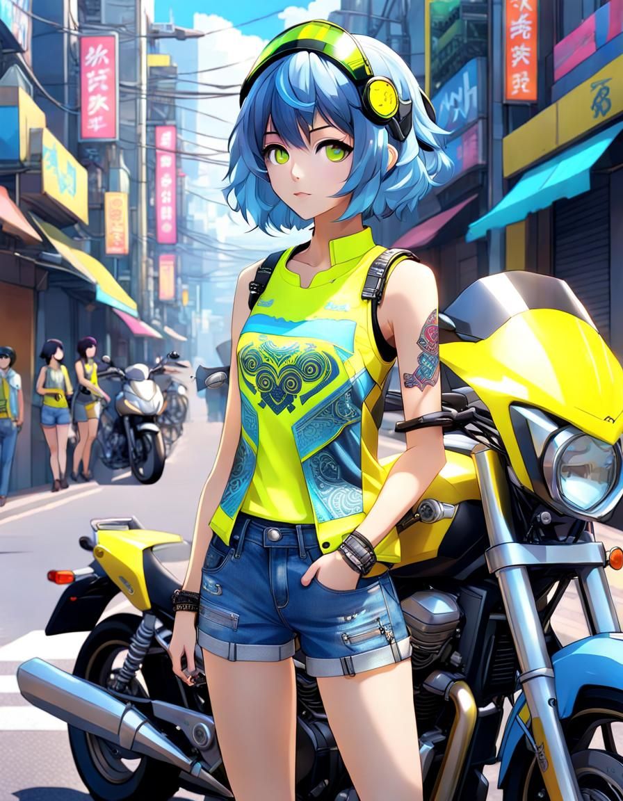 Rebel with a Hue - AI Generated Artwork - NightCafe Creator