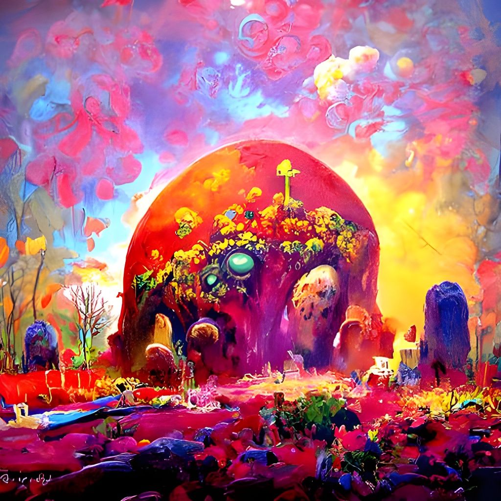 Fantasy World - AI Generated Artwork - NightCafe Creator