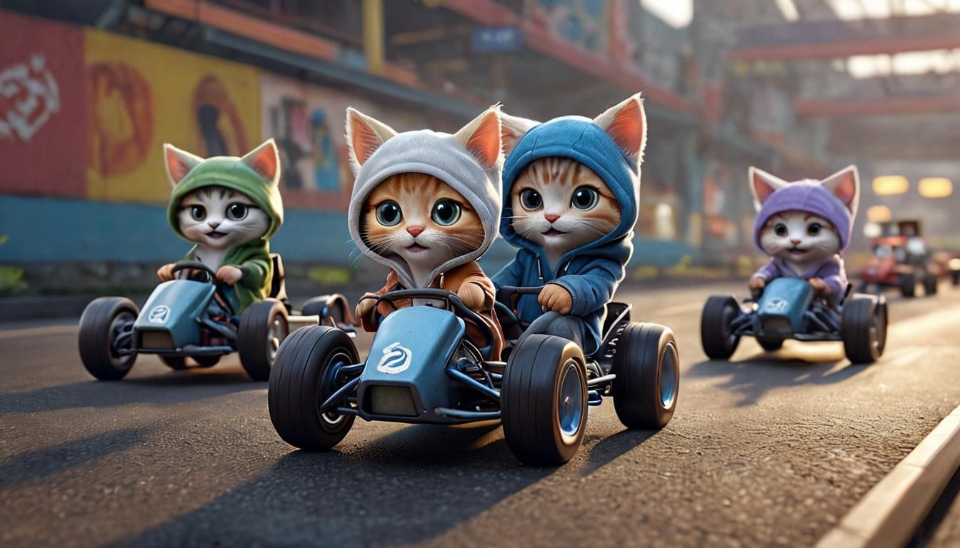 The race has just begun! - AI Generated Artwork - NightCafe Creator