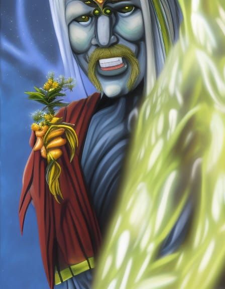 vegetable god of light in the world of darkness coming to save his ...