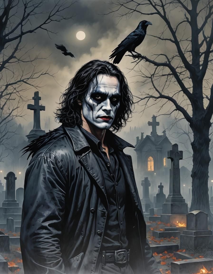 The Crow - AI Generated Artwork - NightCafe Creator