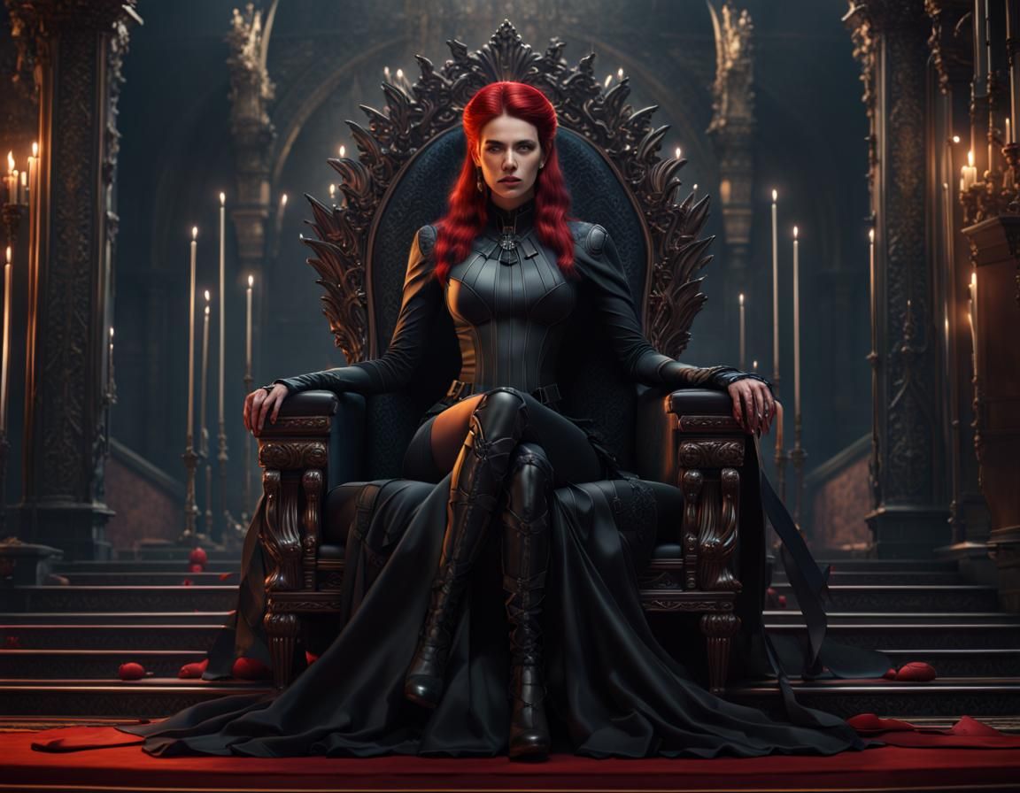 A regal you tube banner for Da Black Widow Empress Mysterious woman on ...