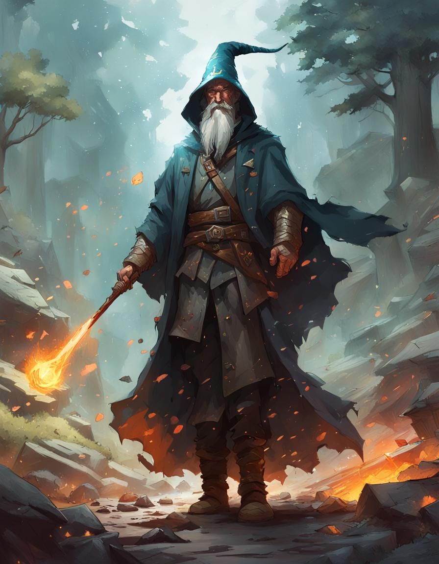 Wizard - AI Generated Artwork - NightCafe Creator