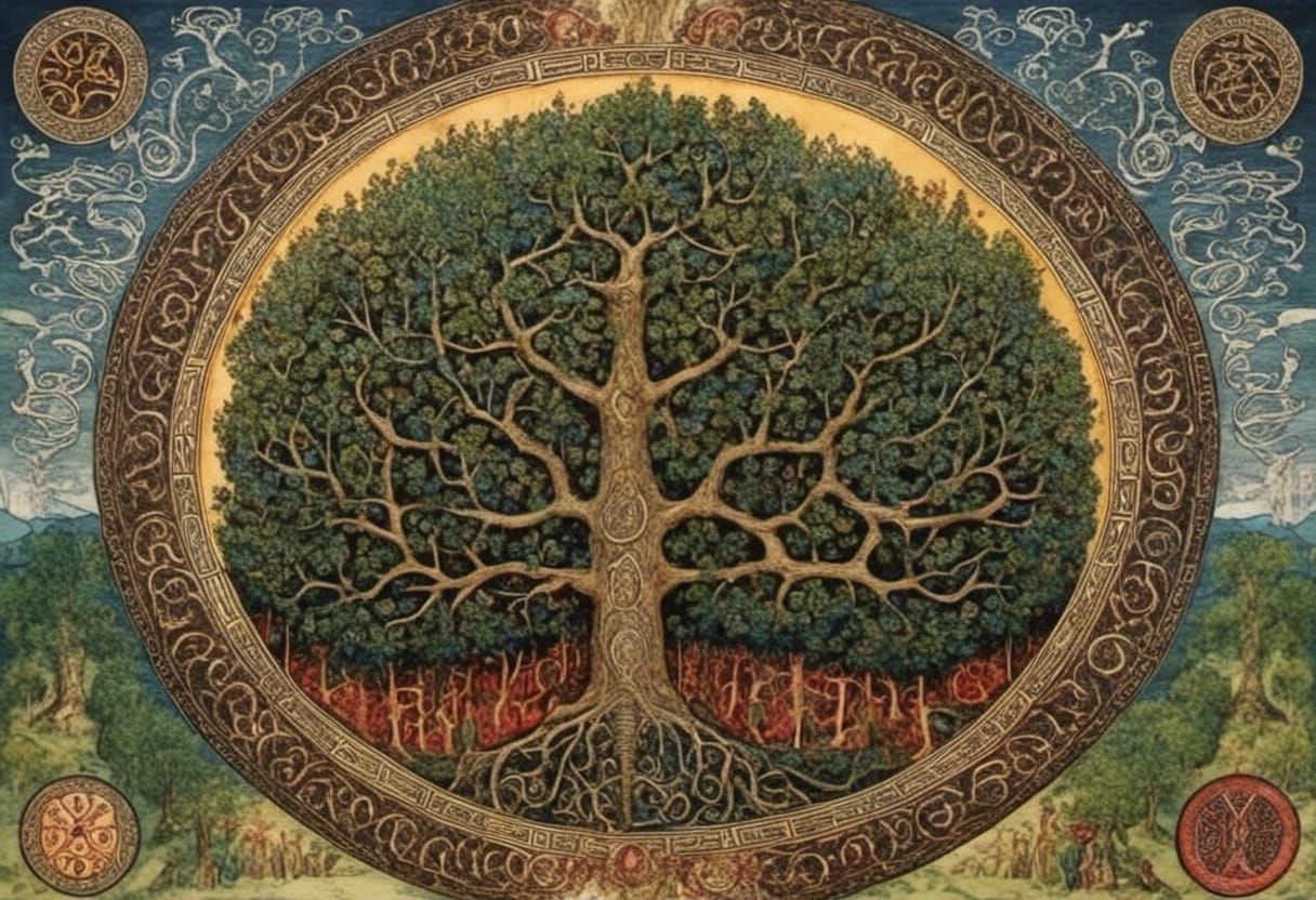 Yggdrasil - AI Generated Artwork - NightCafe Creator