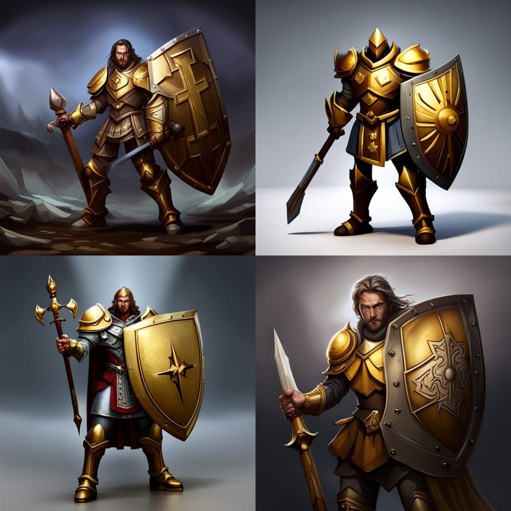 Paladin Designs - AI Generated Artwork - NightCafe Creator