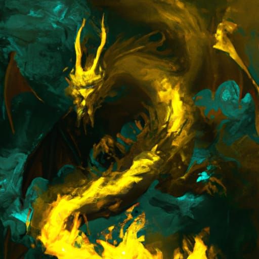 Diggy’s dragon. digital art by Diggy. Enlightenment, illumination ...